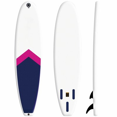 PVC Rainforced DWF Inflatable Surfboard 15PSI Pressure 10LB Net Weight