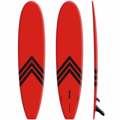 15PSI Pressure 8'6" Surf Air Inflatable Surfboard High Volume For Beginner