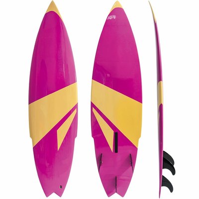 9LB Carbon Fiber Surfboard 6'5" Short Size 15PSI Pressure 30ML Volume