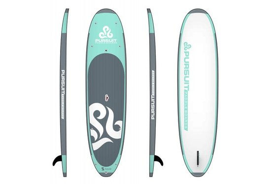 Stable Inflatable Wide Stand Up Paddle Board 240L Volume Durable For Beginners