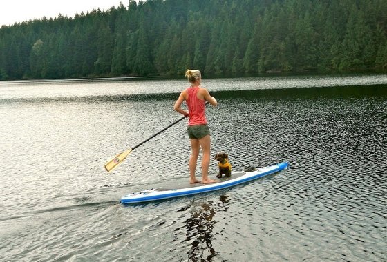 Delux Inflatable SUP Board High Pressure Double Wall Drop Stitch Material