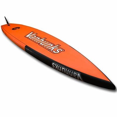 Orange 42LB Durable Inflatable Standing Paddle Board Size 12'6"X27"X5"