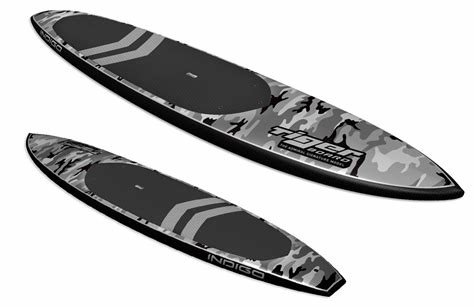 Surfing Fiberglass Stand Up Paddle Boards 130L Volume Black Color 9'2"X29"X4" Size