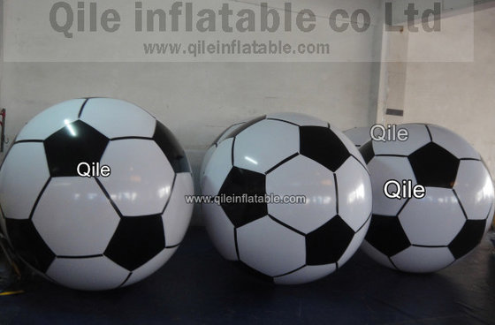 China 0.14mm PVC White Helium Advertising Balloons Full Digital Printing supplier