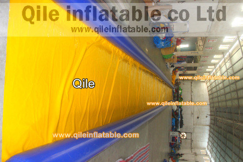 inflatable water slide for hills city with large Inflatable hill supplier