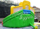 Residential Backyard Inflatable Water Slide Curved Brazil , Party Inflatable Rentals