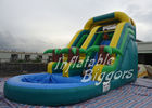Amusement Park Inflatable Giant Blow Up Water Slides , AU Inflatable Fun Rentals