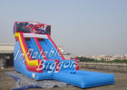 Huge Indoor Backyard Inflatable Water Slides For Kids With Water Pool