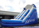 Kids Outdoor Backyard Inflatable Water Slides For Rent , Waterproof Inflatable Slide