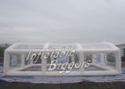 Amusement Park Inflatable Outdoor Tent Transparent For Sports Game , EN71 EN14960