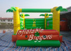 EN14960 EN71 Vinyl Inflatable Bounce Houses Jungle For Kids Parties