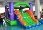 Waterproof Commercial Inflatable Bouncers With Obstacle Course , Inflatable Jumpy House