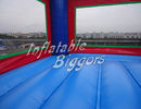Spiderman Moonwalk Commercial Inflatable Bouncers Rental For Adults / Children