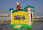 Public PVC Inflatable Bouncing Houses For Kids , Monkey Inflatable Jumping Bouncer