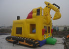 Moonwalks Jumpers Inflatable Bouncy Castle Excavator Balloon With AU PVC Fire-Resistant