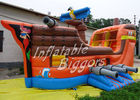 Pirate ship inflatable slide bouncy jumping jumper bounce house inflatable bouncer