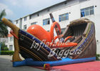 Amusement Park Octopus Kids Inflatable Slides Rental With Durable EN71 PVC