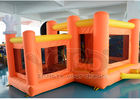 Orange Mickey Inflatable Bouncers Jumper Ball Pool For Amusement Park