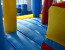 Birthday Party PVC Inflatable Bounce House With Dual Slide , ASTM F963 UL