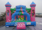 Outdoor Tarpaulin Bounce House Castle / Kids Party Bouncy Castles Custom