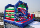 Mini Purple Inflatable Combo EN14960 , Commercial Kids Play Inflatables