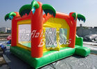 Residential Orange Inflatable Combo Slide Bouncer For Kids ，100lbs - 800lbs