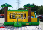 Backyard Bouncy Toys Inflatable Combo Jungle , Safe Inflatables For Party Rentals