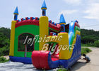 PVC Outdoor Inflatable Combo Jumping Castle With Inflatable Giant Slide