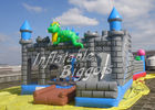 Amusement Park PVC Inflatable Blow Up Combo / Inflatable Fun For Kids