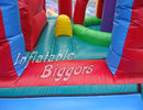 Kids Bouncers Inflatable Jumping Bounce Houses Fun City , Tarpaulin / Vinyl