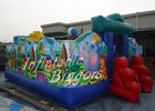 Indoor / Outdoor Mini Inflatable Fun City PVC With HR4040 EN14960