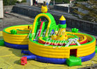 Party Blow Up Inflatable Fun City / Inflatable Twister Game With ASTM EN71