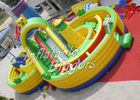 Fun Kidwise Inflatable Fun City Vinyl Fire-Resistant , EN14960 EN71 Inflatable Rental