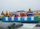 PVC Large Fun City Water Park For Parties , Playground Inflatable Bouncer Combo