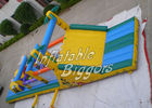Playground Jungle Inflatable Obstacle Course Puncture-Proof , AU Inflatable Obstacle