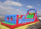 PVC Rental Interactive Inflatable Games / Obstacle Course Inflatables For Rent