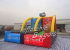 Safe Backyard Inflatable Basketball Game , Waterproof PVC Inflatable Games