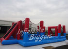 Kindergarten Soccer field Inflatable Sports Games Advertisement , ASTM F963 / EN14960