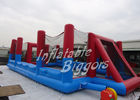 Kindergarten Soccer field Inflatable Sports Games Advertisement , ASTM F963 / EN14960