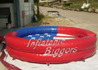 Rental PVC Red Inflatable Sports Games Brazil CE For Adults Kids
