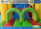 Large Residential Inflatable Bounce House , Inflatable Obstacle Course For Kids