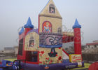 Children Inflatable Combo , The Princess Inflatable Bouncer With Slide