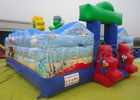 Atlantis Kids Inflatable Amusement Park Sunray Playgrounds , Inflatable Fun House