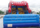 Giant Monster Truck Kids Inflatable Slides For Outdoor Playground Rentals