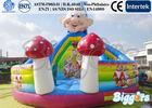 Seven Dwarfs Inflatable Bouncer Commercial With Slide PVC Playground