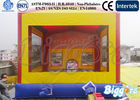 Sports Theme Commercial Inflatable Bouncers Mini Bouncy Castle