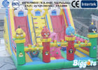 Inflatable Trampoline Kids Inflatable Slides Animal Inflatable Double Lane Slip Slide