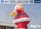 Fire-resistant Christmas Inflatable Advertising Santa Claus Character Shape