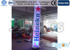 Professional Lighting Advertising Inflatables With Custom Logo For Activity