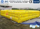 Yellow PVC Inflatable Sport Games Fun Inflatable Bungee for Adults Birthday Party
